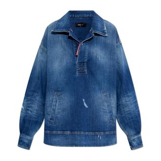 Dsquared2 Denim top - - Blouses & Shirts - Damen - Blau - S