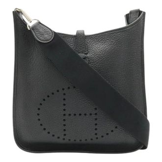 Herm&egrave;s Pre-owned Vintage Leder Schultertasche - - Pre-owned - Damen - Schwarzk - ONE SIZE