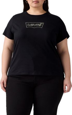 Levi's Damen Pl Perfect Tee T-Shirt, Batwing Shine Plus A, 4XL Größen