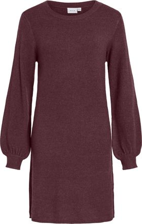 Vila Viril L/S Volume Sleeve Knit Dress-Noos
