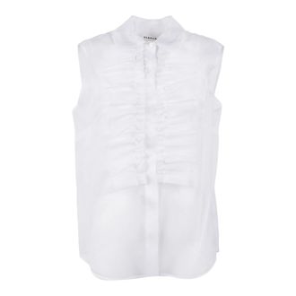 P.A.R.O.S.H. P.a.r.o.s.h., Femme, Blouses et Chemises, Blanc, Taille: 40 FR Camicia Shake