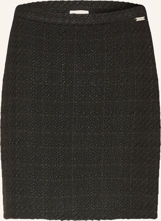 Calvin Klein Tweed-Rock schwarz