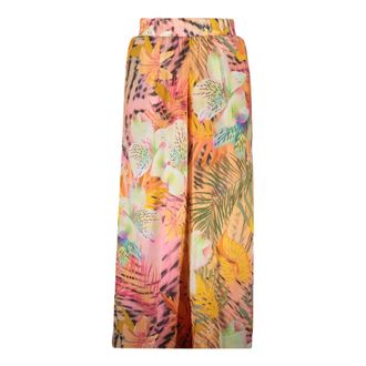 Desigual Femme, Pantalons, Multicolore, Taille: 36 FR Tropical Pantalons