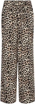 Soyaconcept Damenhose SC-Pietta, Viskosehose, Culotte, Leoprint, Sand, XXL