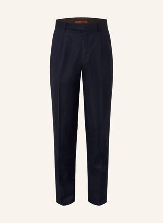 Ermenegildo Zegna Zegna Chino Extra Slim Fit Mit Leinen blau