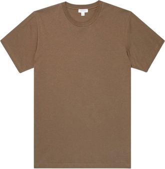 Sunspel Herren, Oberteile, Braun, 2XLGr&ouml;&szlig;e