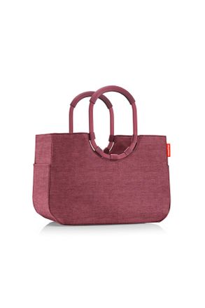 Reisenthel Einkaufstasche, Bordeaux, Textil, 46x34.5x25 cm, gro&szlig;es Hauptfach, Freizeit, Koffer & Taschen, Einkaufstaschen