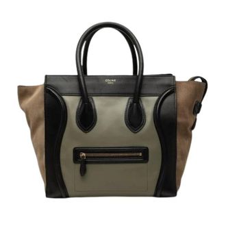 Celine Pre-owned Luggage Medium Shopper Leder Wildleder Handtasche - - Pre-owned - Damen - Mehrfarbig - ONE SIZE