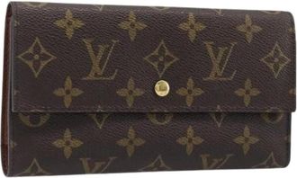 Louis Vuitton Portefeuille Long Pre-owned - Femme - Pre-owned - Brun - Taille: ONE Size