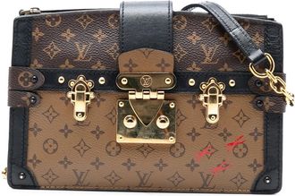 Louis Vuitton Hobo Bags - Monogram Reverse Trunk Clutch - Gr. unisize - in Braun - f&uuml;r Damen