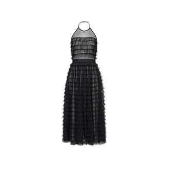 Pinko Corrientes Midi Kleid - - Dresses - Damen - Schwarzk - L