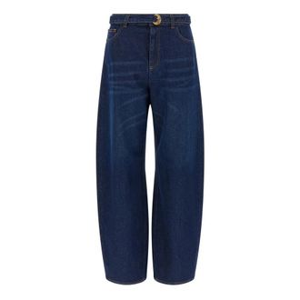 Twinset Loose-fit Jeans - - Jeans - Damen - Blau - W25