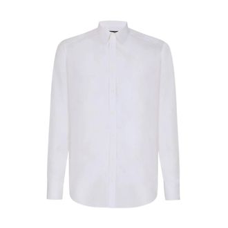 Dolce & Gabbana Baumwollhemd - - Shirts - Herren - Wei&szlig; - 3XL