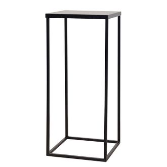 Loftscape home24 Beistelltisch Baddha II 30 x 70 x 30cm Schwarz