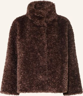 Herno Herno Kunstfell-Jacke braun