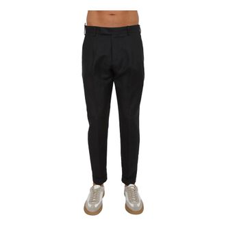 Pantaloni Torino Herren, Hosen, Schwarzk, MGr&ouml;&szlig;e