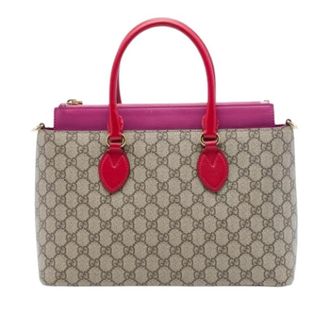Gucci Pre-owned Coated Canvas Satchel - - Pre-owned - Damen - Mehrfarbig - ONE SIZE
