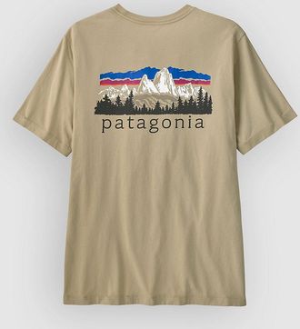 Patagonia Fitz Roy Foothills T-Shirt weathered stone