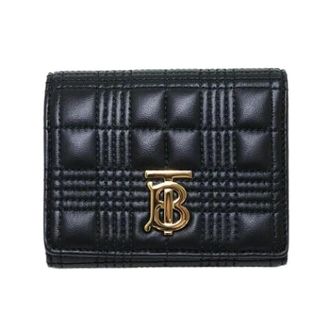 Burberry Portefeuille Vintage Pre-owned - Femme - Pre-owned - Noir - Taille: ONE Size