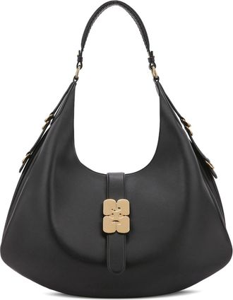 Ganni Schultertasche - Schwarz