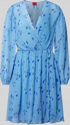 HUGO BOSS Minikleid in Wickel-Optik Modell Kahula