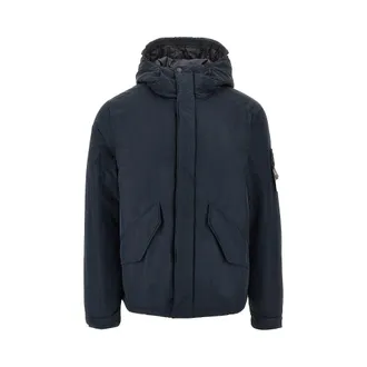 Stone Island Nylon micro twill down jacket Man S
