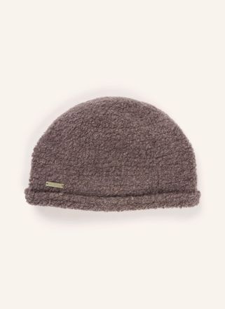 Seeberger Seeberger Boucl&eacute;-M&uuml;tze beige