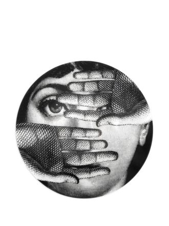 Fornasetti Tema e Variazioni 154 plate - Noir