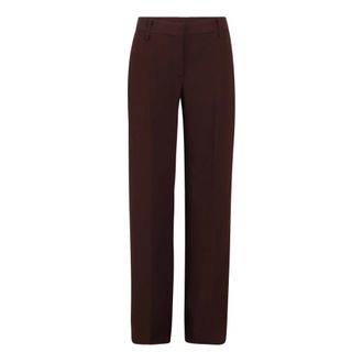 Ermanno Scervino Pantalon tailleur - Femme - Pantalons - Brun - Taille: 38 FR
