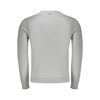 Napapijri Merino Wool Crew Neck Sweater - Gray
