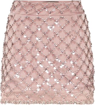 Philipp Plein Mini Skirt Paillettes