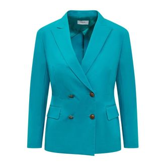 Saulina Milano Saulina, Damen, Jacken, Blau, LGr&ouml;&szlig;e