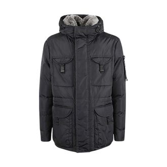 Peuterey Aiptek NBE 03 Pelzjacke - - Jackets - Herren - Schwarzk - XL