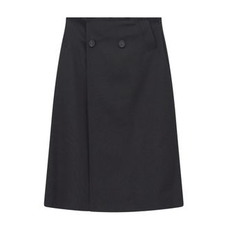 Maison Margiela Midirock - - Skirts - Damen - Schwarzk - 2XS