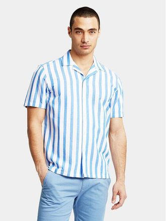 Lindbergh Lindbergh Hemd 30-203321 Blau Relaxed Fit