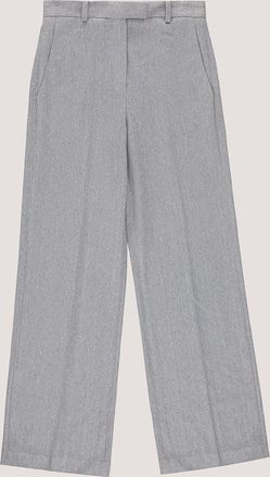 Circolo 1901 Masculine Trousers in Herringbone Multilino Carta da Zucchero / 38