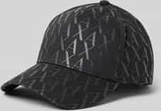 A|X Armani Exchange Basecap mit Logo-Print und verst&auml;rktem Schirm