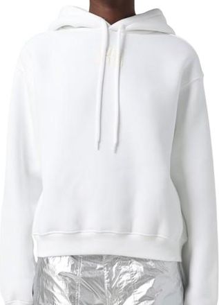Alexander Wang White Hooded Sweatshirt Size M
