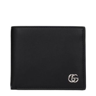 Gucci Hommess Portefeuille Cuir Noir
