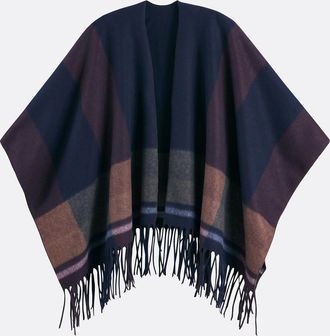 La Redoute Collections Poncho &Agrave; Carreaux