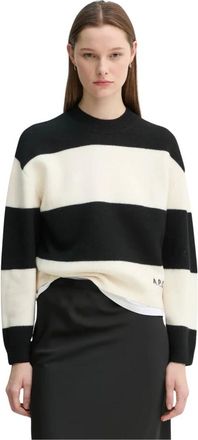 A.P.C. A.p.c., Femme, Pulls, Multicolore, Taille: 40 FR Penny Jumper