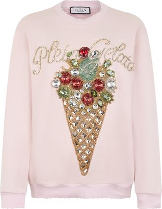 Philipp Plein Washed Sweatshirt Gelato