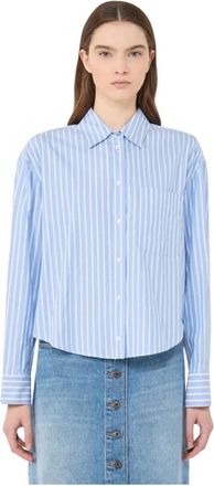 Max Mara Femme, Blouses et Chemises, Bleu, Taille: 38 FR Classic Shirt