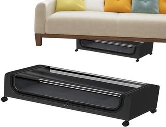 Generic Rangement sous le lit avec roulettes, conteneur de v&ecirc;tements de chambre | Organiseur de rangement cube sous le lit, conteneurs de rangement avec roues