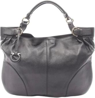 Ferragamo Sac bandouli&egrave;re Pre-owned - Femme - Pre-owned - Noir - Taille: ONE Size