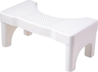 Generico Badhocker für Kackhaufen - Ergonomischer Toilettenhocker für bessere Darmbewegung, kompaktes Badezimmerzubehör | Nicht rutschende Kniebeugen-Hilfe für