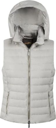 Moorer Femme, Vestes, Vert, Taille: 38 FR Tinnari-Os Short Down Vest
