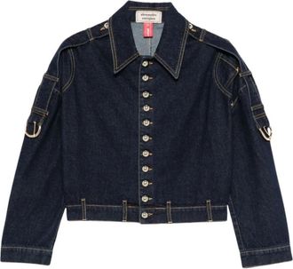 Alessandro Enriquez Femme, Vestes, Bleu, Taille: 38 FR Denim Jacket