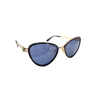 Moschino Pre-owned Plastik sonnenbrillen - - Pre-owned - Damen - Schwarzk - ONE SIZE