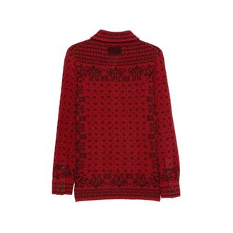 Guest In Residence Wild Rag Shirt - Red